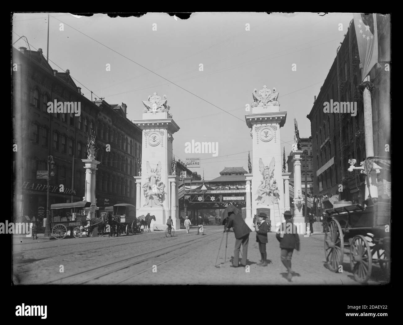 Decorated Court of Honor on State Street during Fall Festival ...