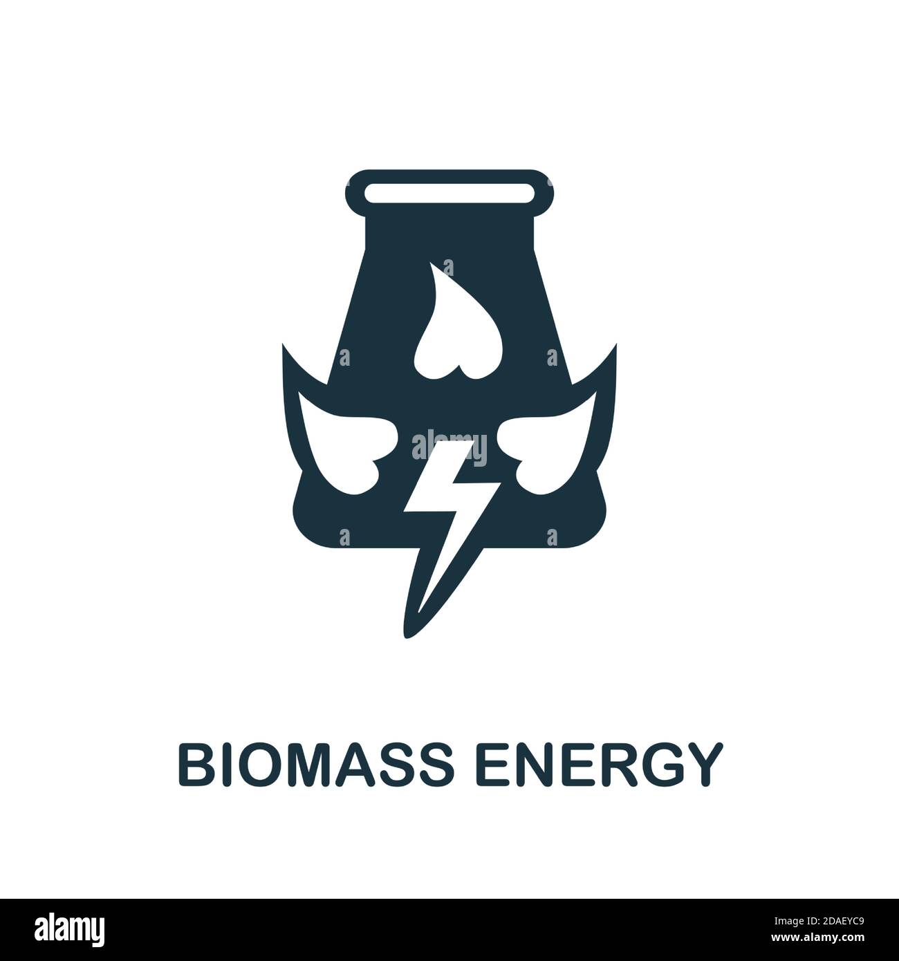 Biomass Energy icon. Simple element from alternative energy collection ... Biomass Energy icon. Simple element from alternative energy collection ...