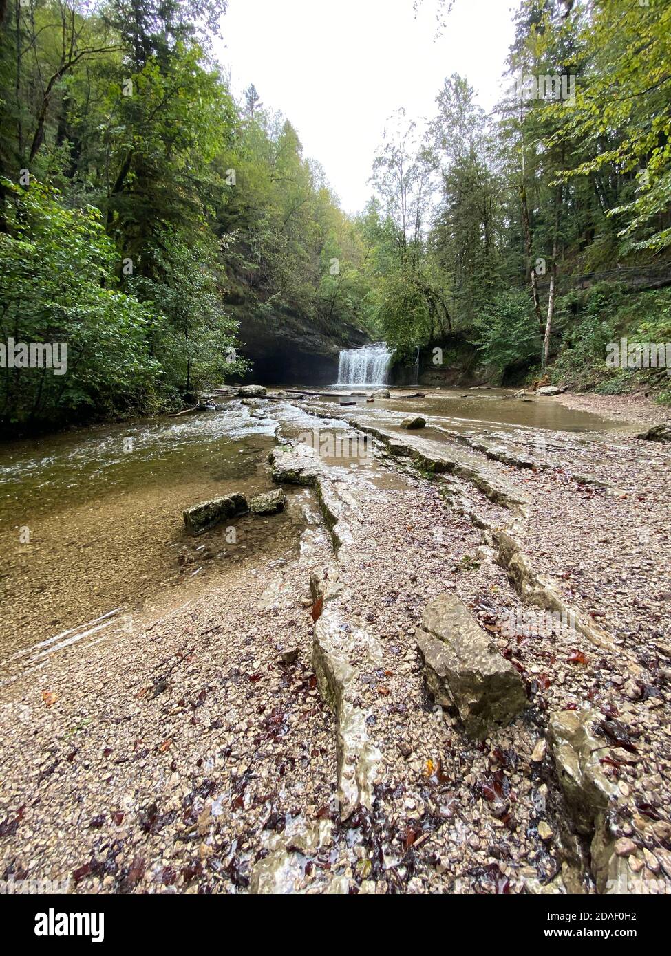 Cascade du hérisson Stock Photo - Alamy