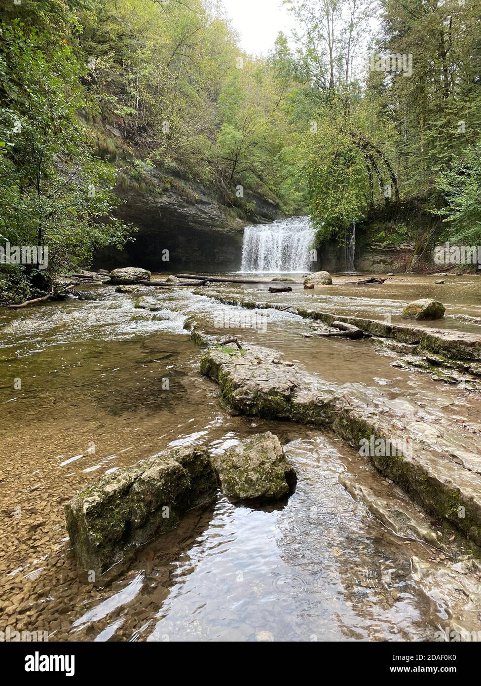 Cascade du hérisson Stock Photo - Alamy