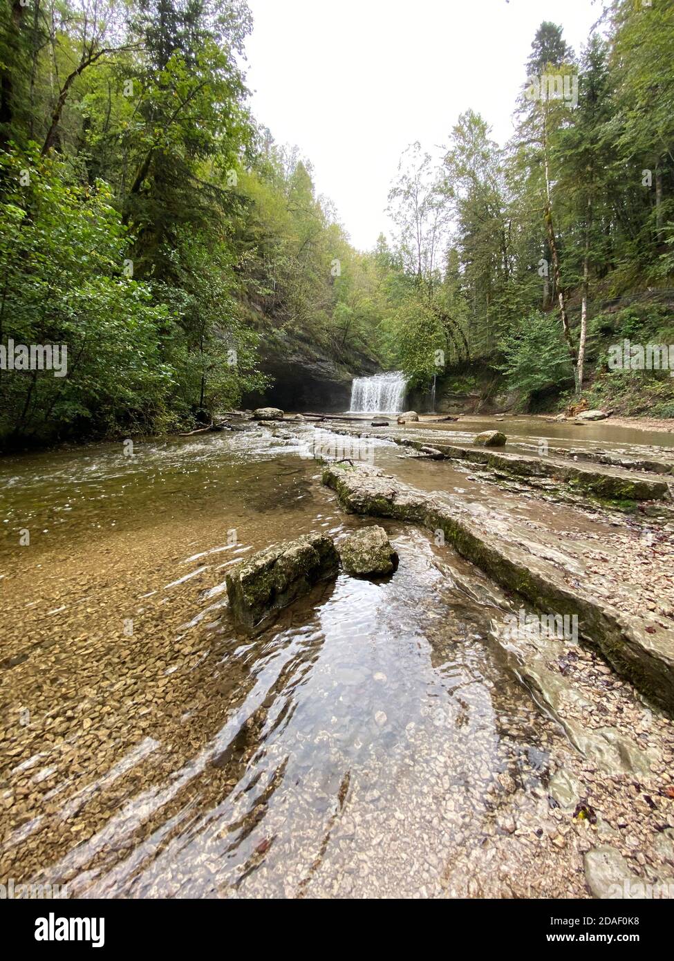 Herisson waterfalls circuit hi-res stock photography and images - Alamy