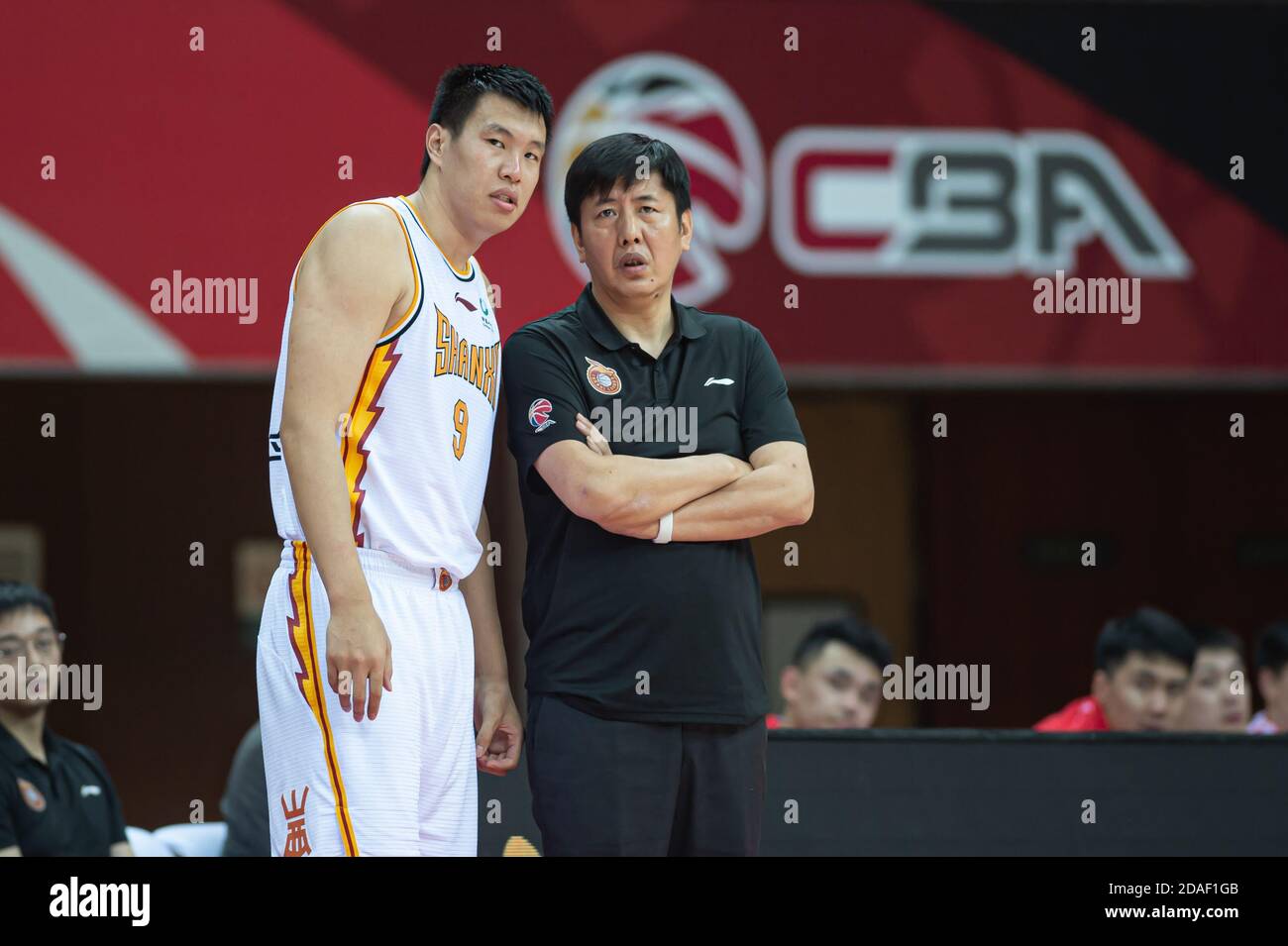 Zhuji, China's Zhejiang Province. 12th Nov, 2020. Head coach Ding Wei ...