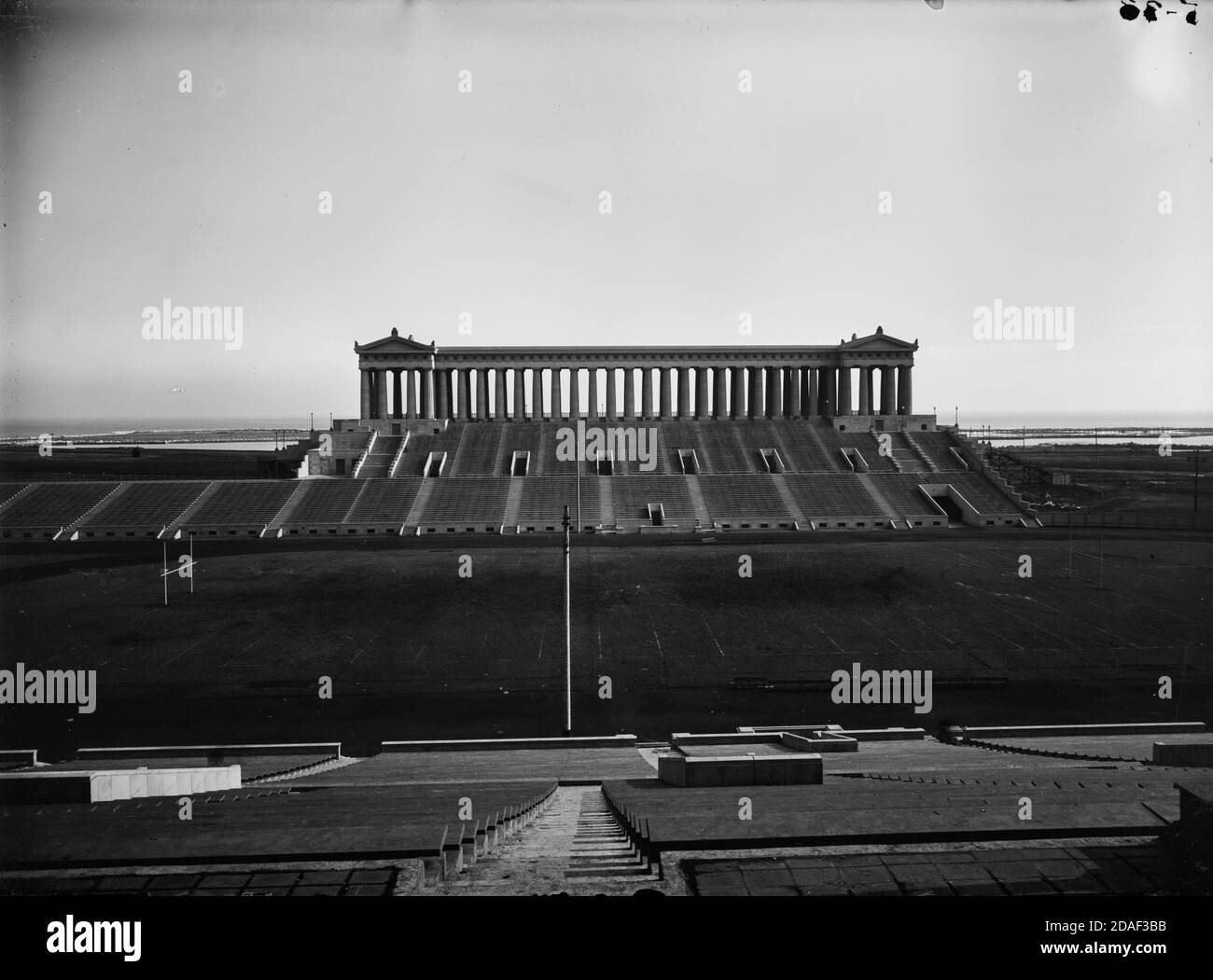 Soldier field stadium field Black and White Stock Photos & Images - Alamy