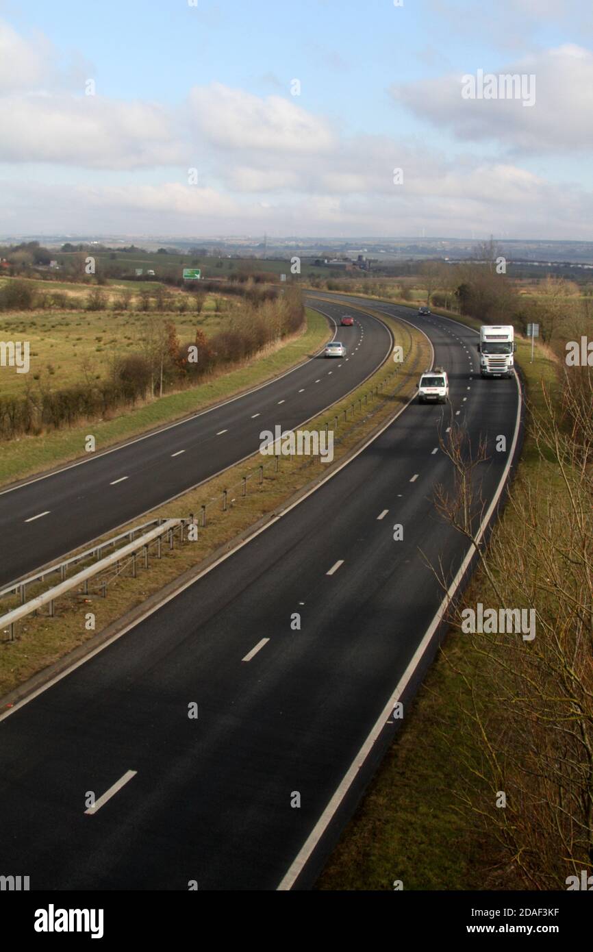 Major trunk road scotland hi-res stock photography and images - Alamy