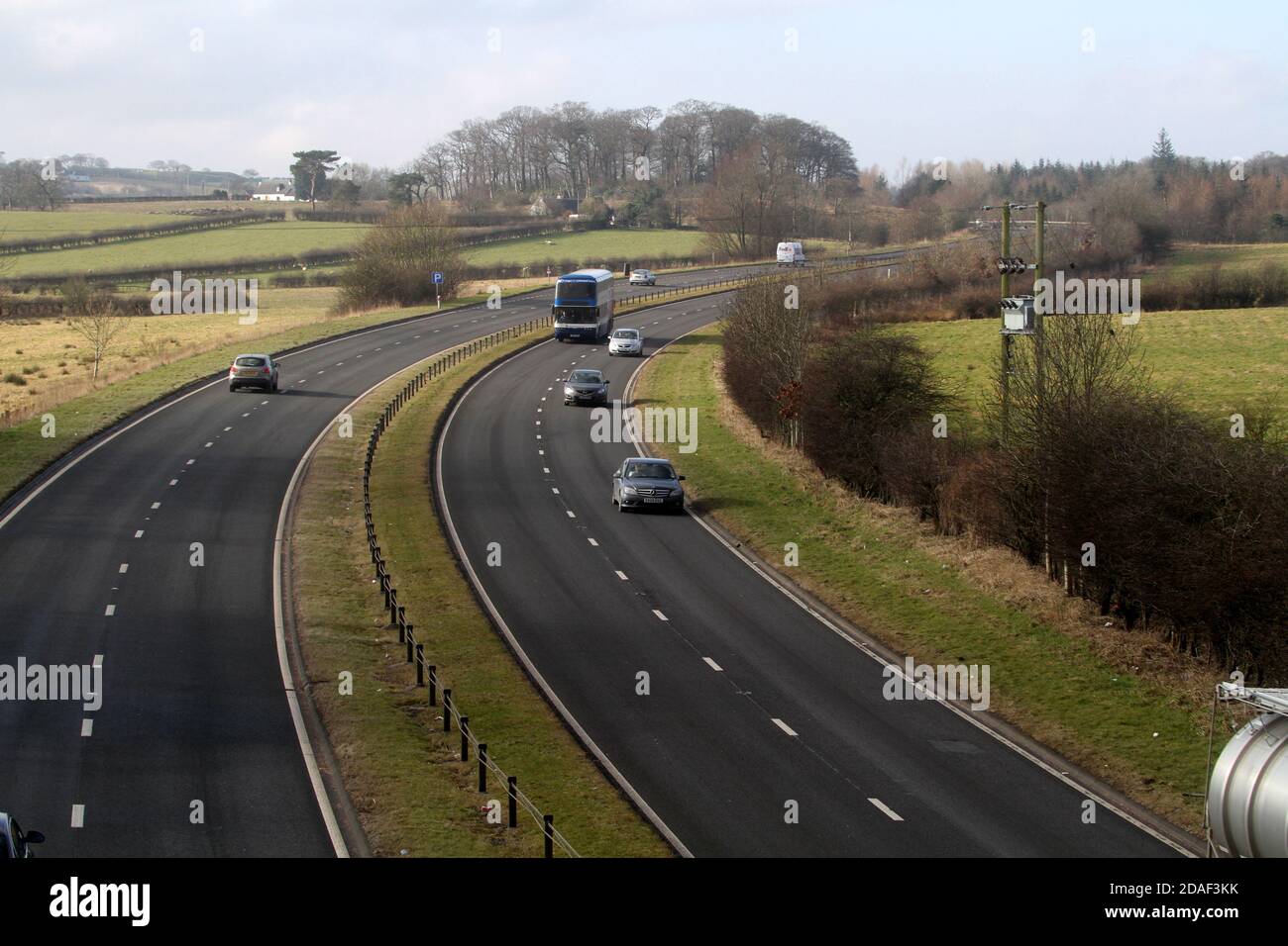 Major trunk road scotland hi-res stock photography and images - Alamy