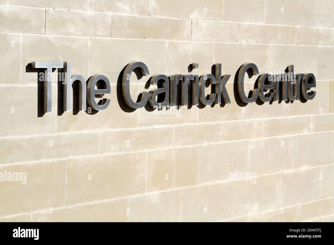 Carrick centre and church hi-res stock photography and images - Alamy