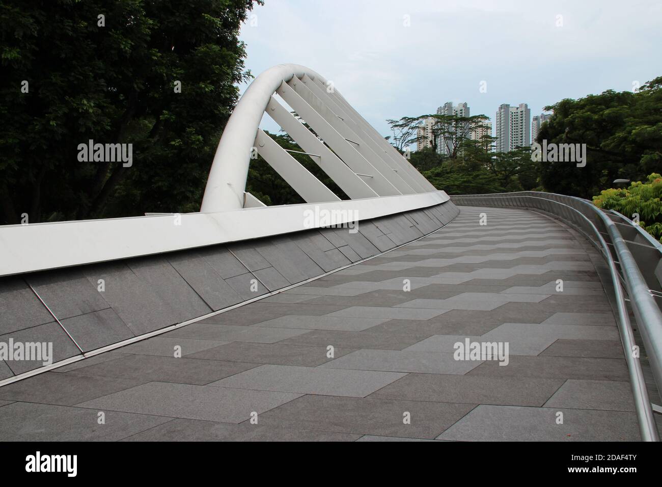 alexandra arch at hort park in singapore Stock Photo - Alamy