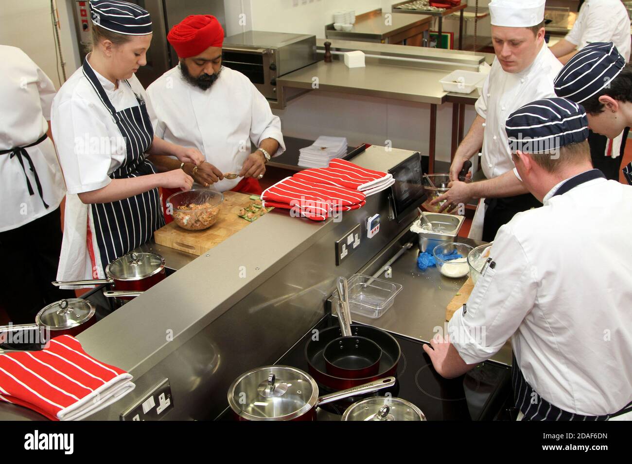 HRH Prince Charles at Dumfries House with apprentices at the opening of ...