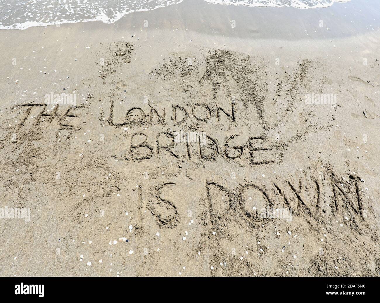 London Bridge is Down Text which is the name of the coded operations in ...