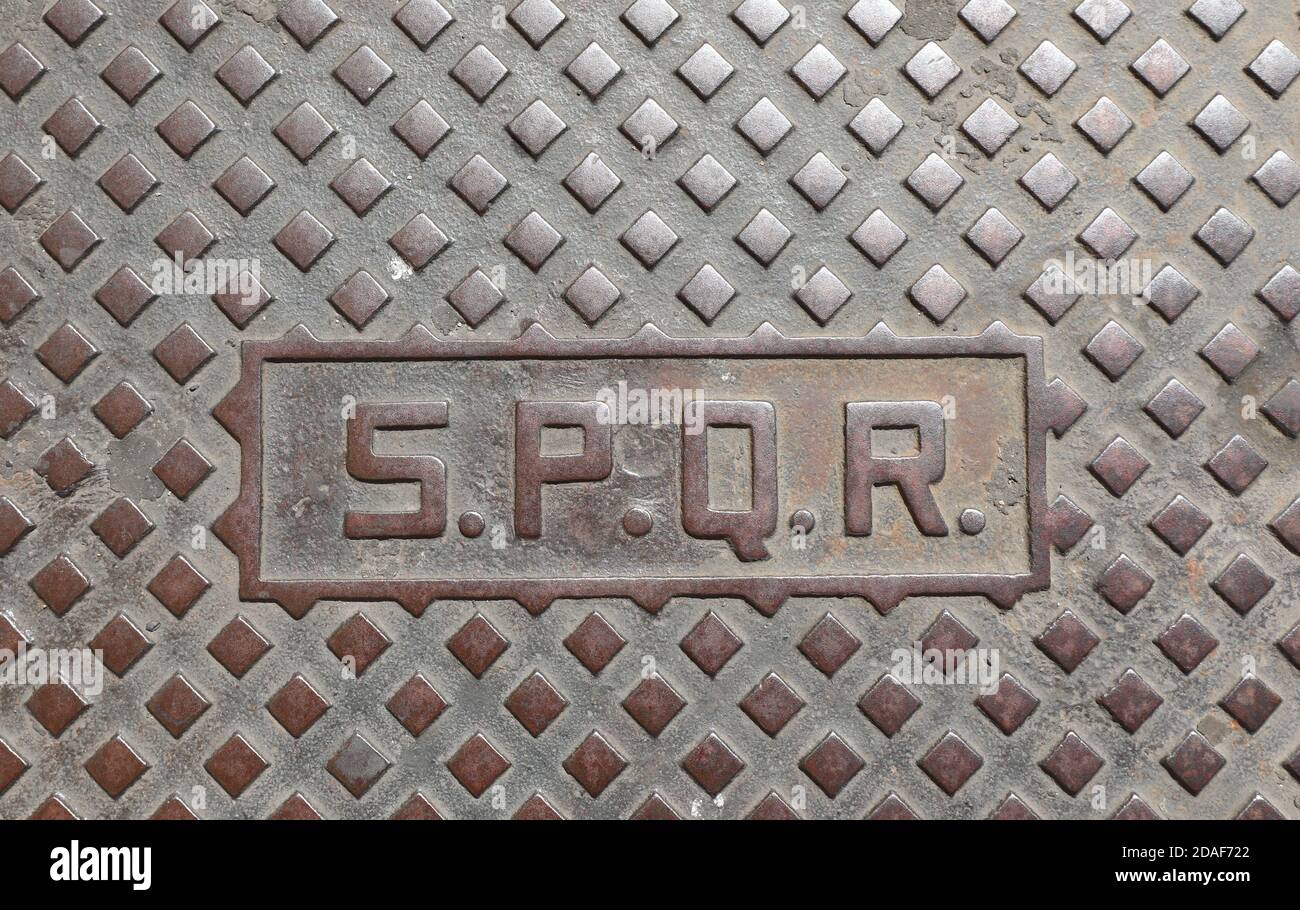 Senatus populusque romanus hi-res stock photography and images - Alamy