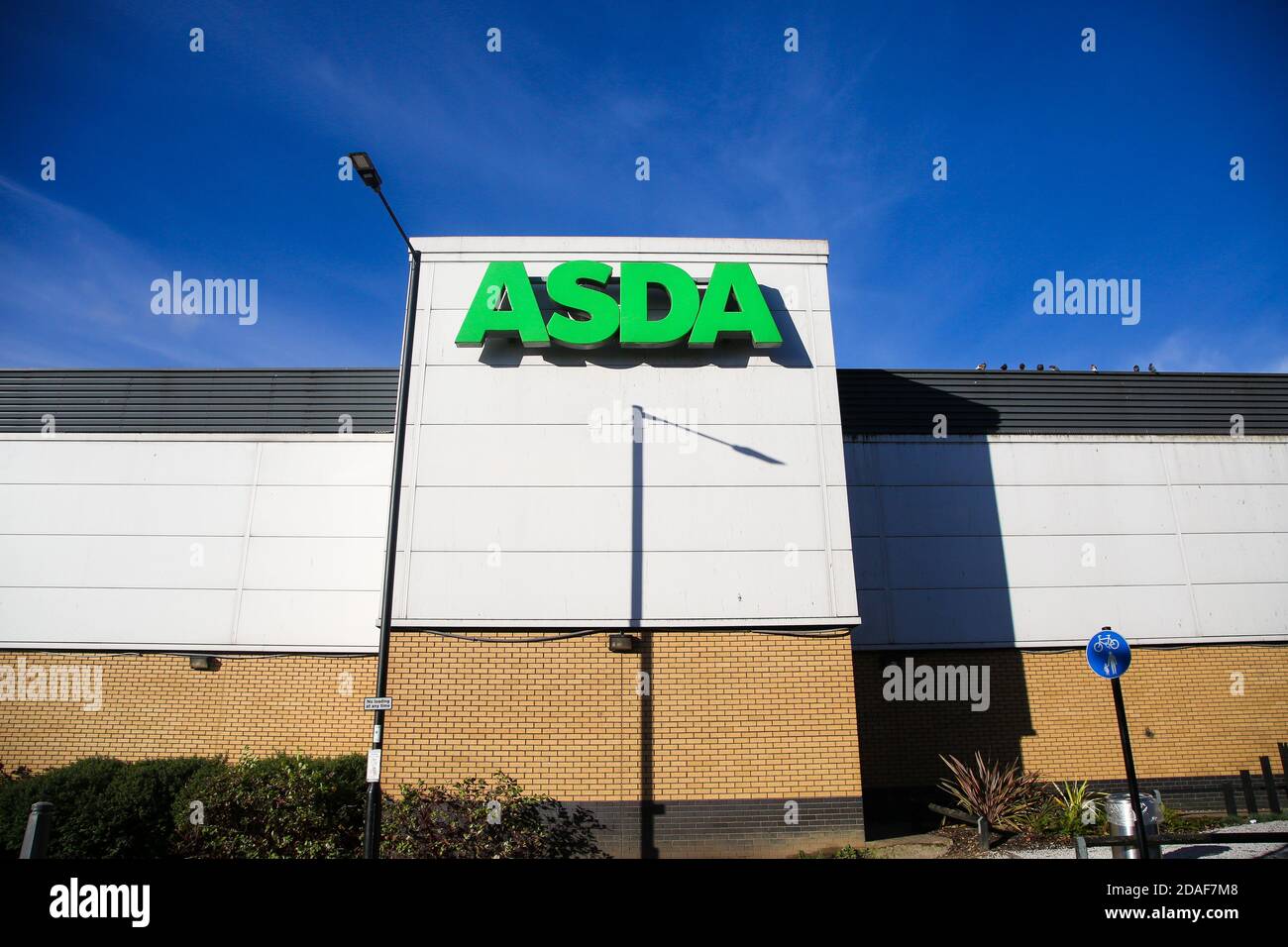 An exterior view of Asda supermarket in London Stock Photo - Alamy