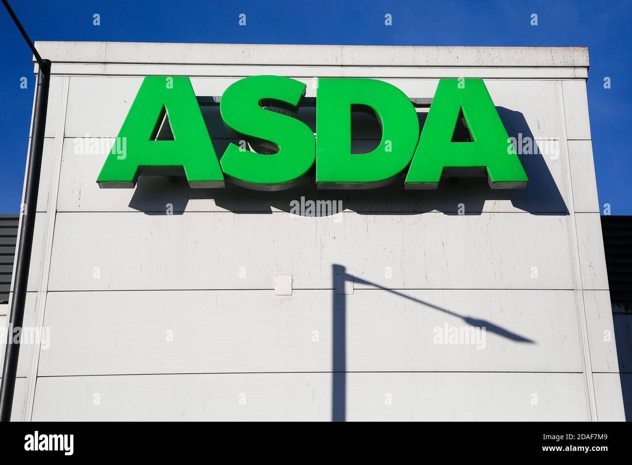 An exterior view of Asda supermarket in London Stock Photo - Alamy