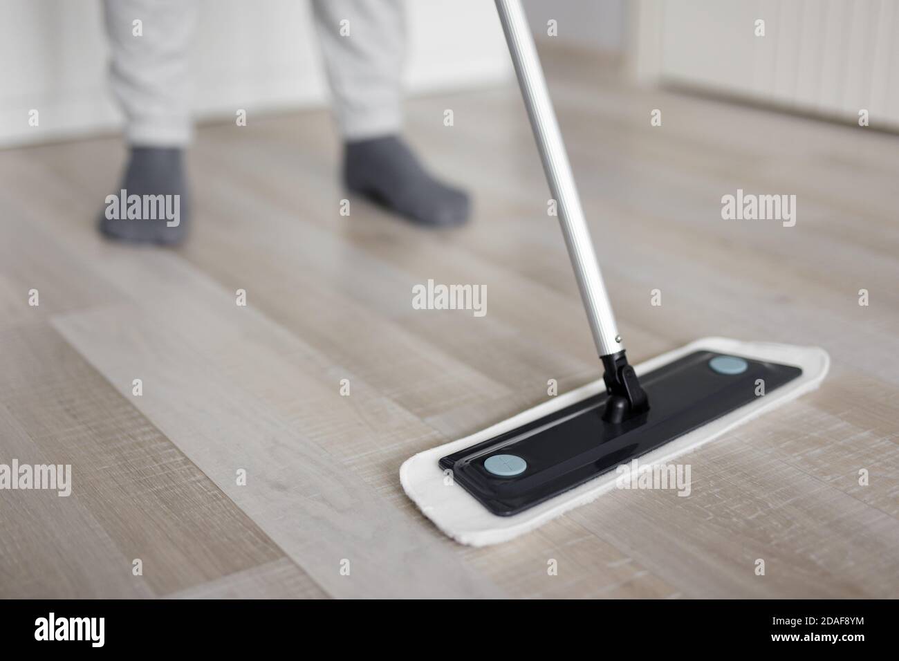 Close up man washing floor hi-res stock photography and images - Alamy