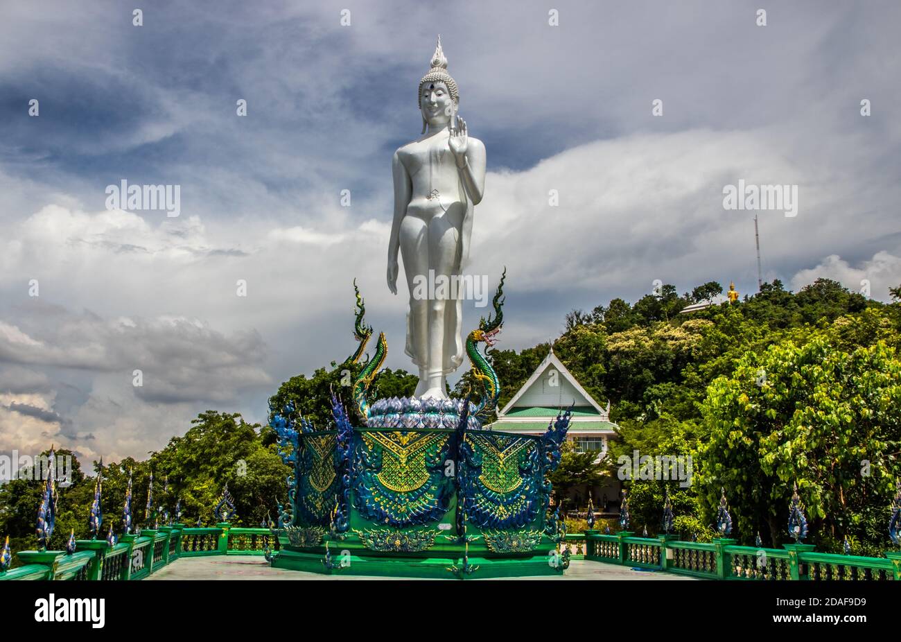 Si Racha buddhism temple Stock Photo - Alamy