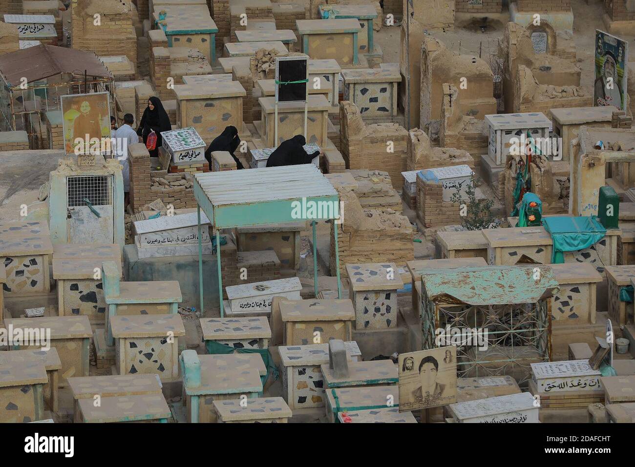 Najaf, Iraq. 12th Nov, 2020. A general view of the Wadi al-Salam ...