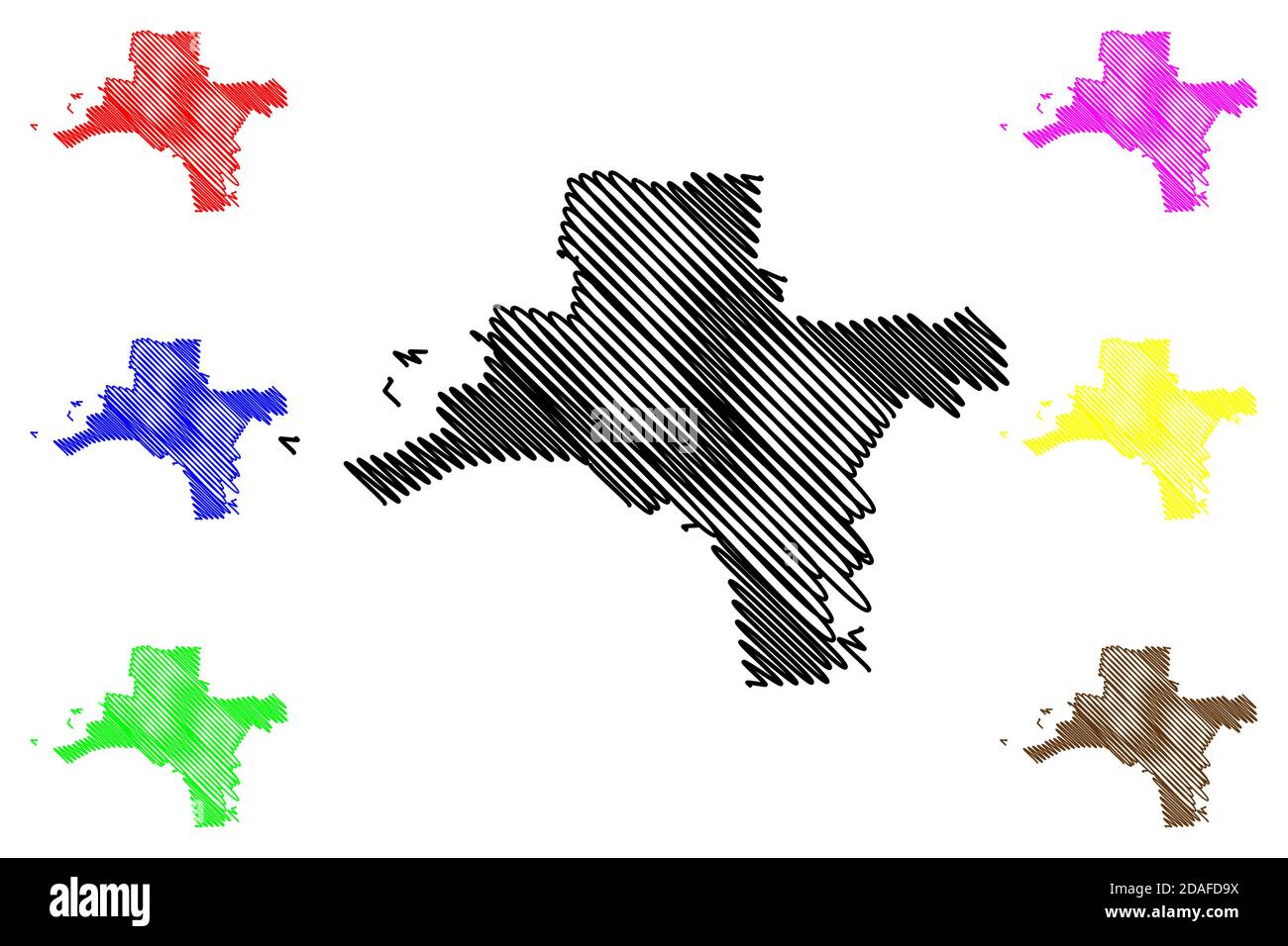Pretoria City (Republic of South Africa, RSA, Gauteng Province) map ...