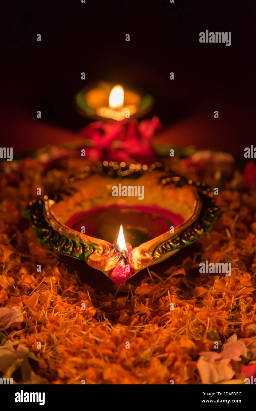 Diya light hi-res stock photography and images - Alamy
