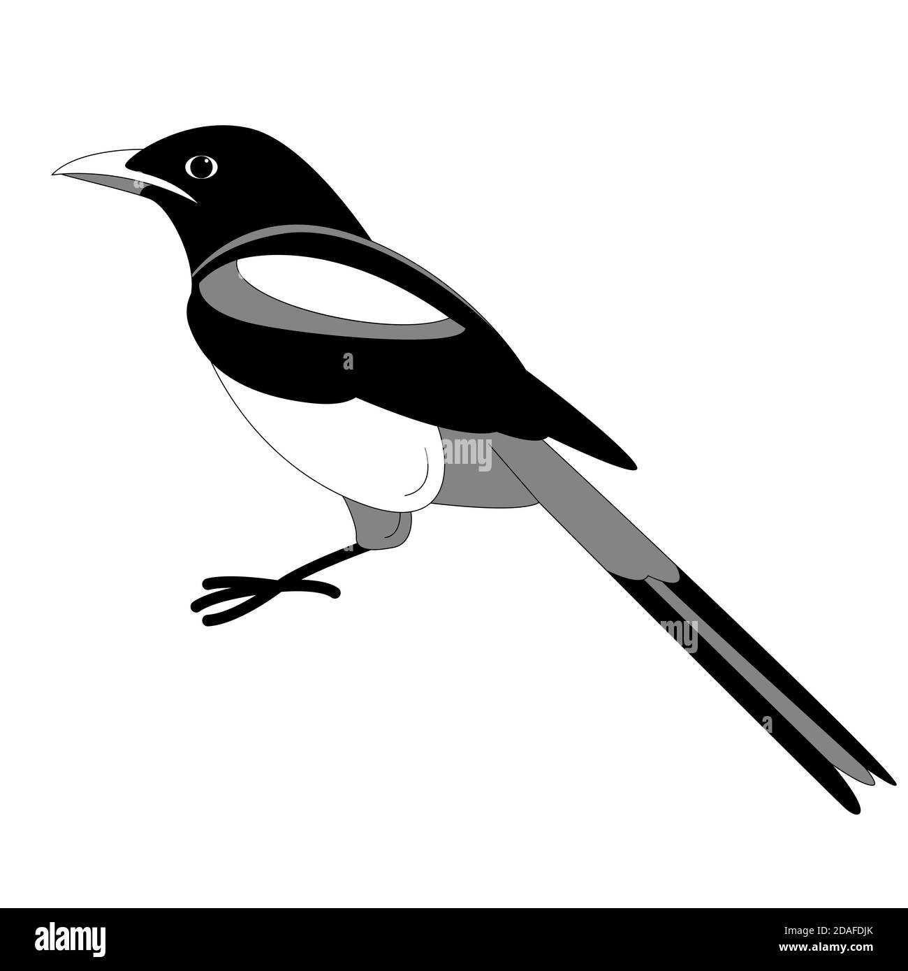 Profile bird flying Black and White Stock Photos & Images - Alamy