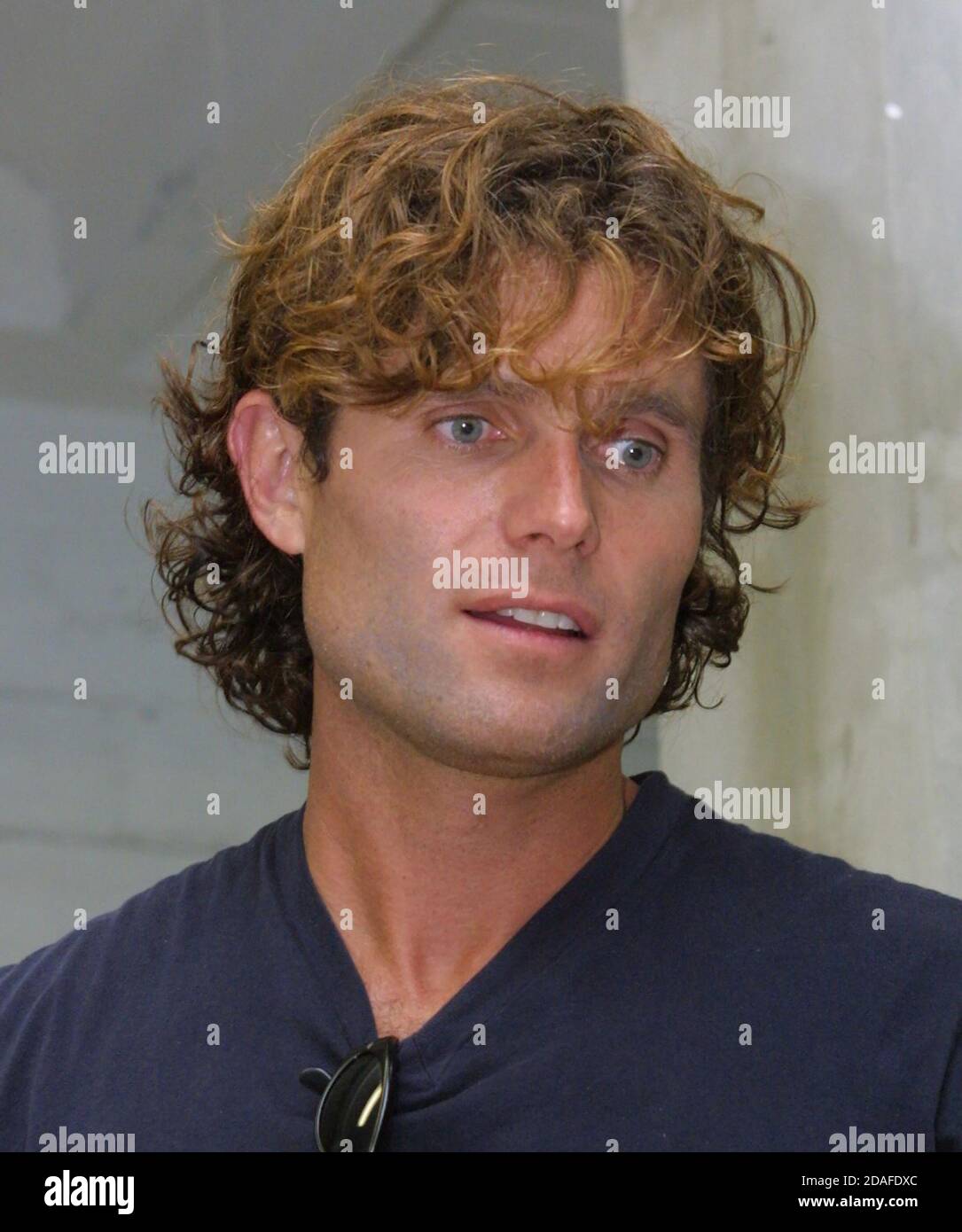 Miami Beach, FL 1-20-2002 Anthony Shriver, (Maria's brother) at Romero ...