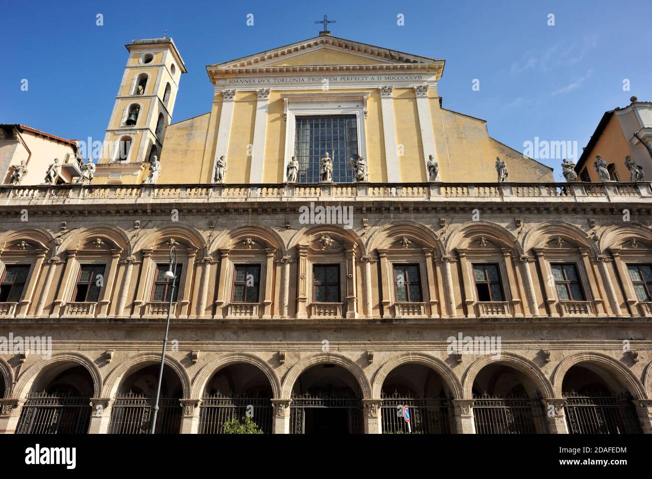 Italy, Rome, basilica dei Santi Dodici Apostoli, church of Twelve Holy ...