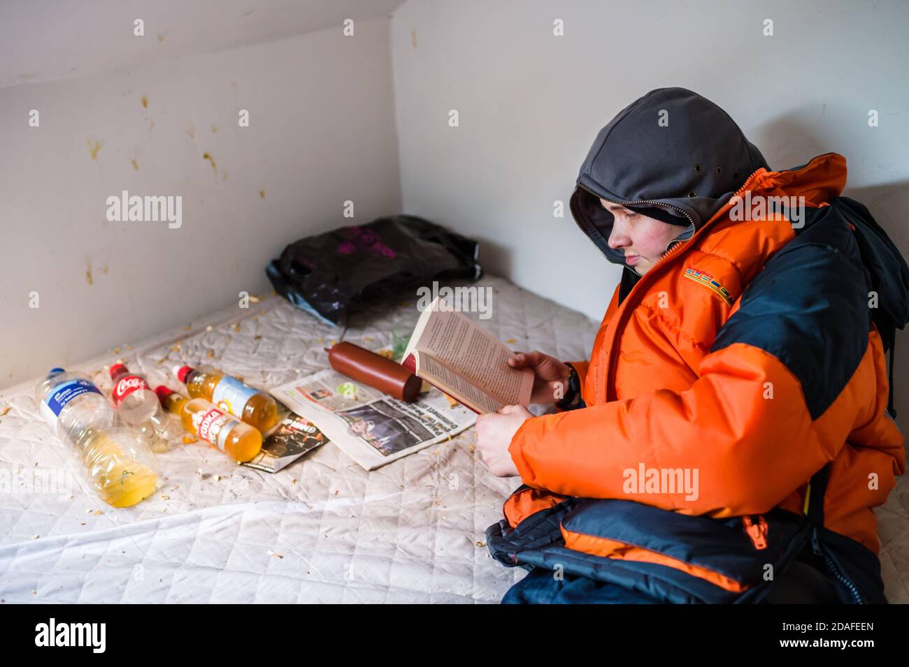 This person has spent over 10 years sleeping rough, these photos were ...