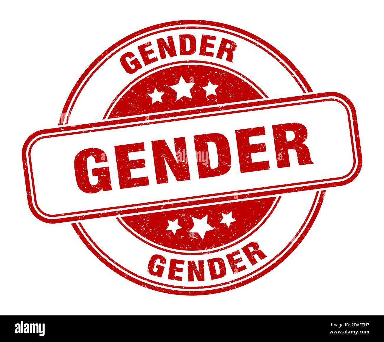 gender stamp. gender sign. round grunge label Stock Vector Image & Art ...