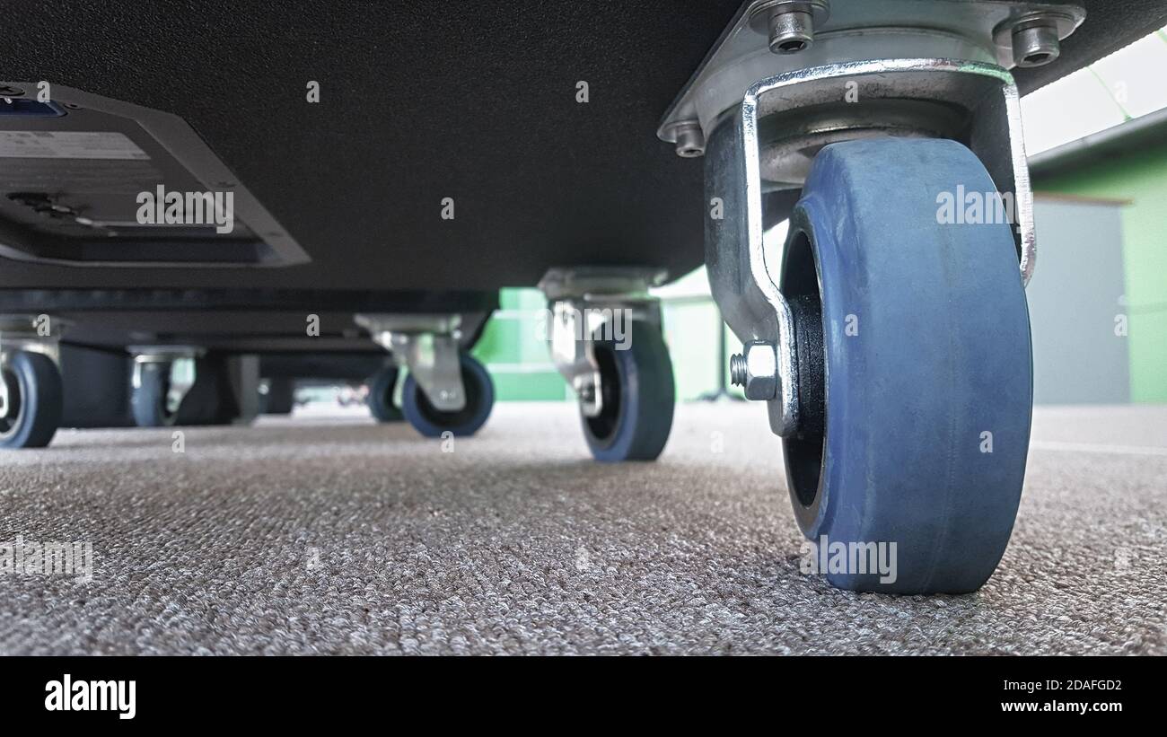 Close up wheel shopping trolley hi-res stock photography and images - Alamy