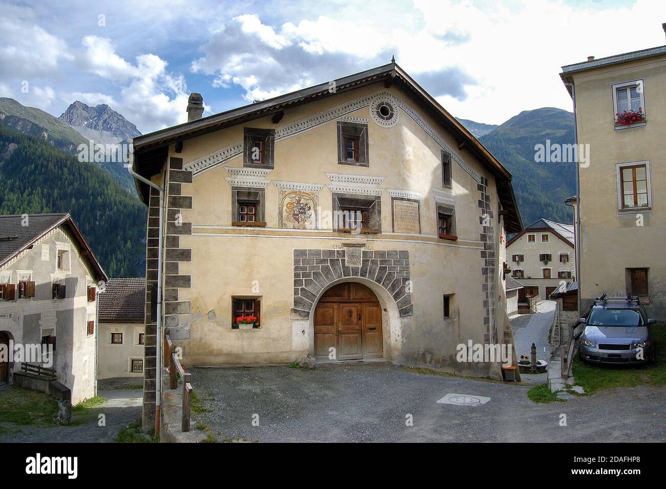 Ardez switzerland engadin hi-res stock photography and images - Alamy
