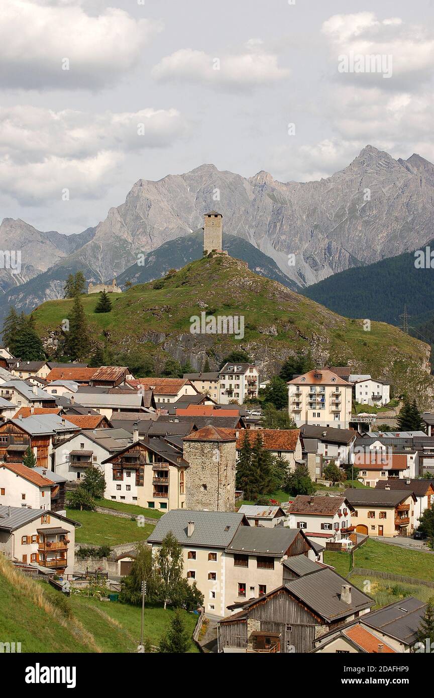 Ardez switzerland engadin hi-res stock photography and images - Alamy