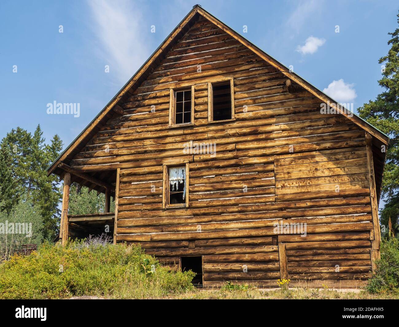 Ranch house near Crane Lake, Grand Mesa, Colorado Stock Photo - Alamy