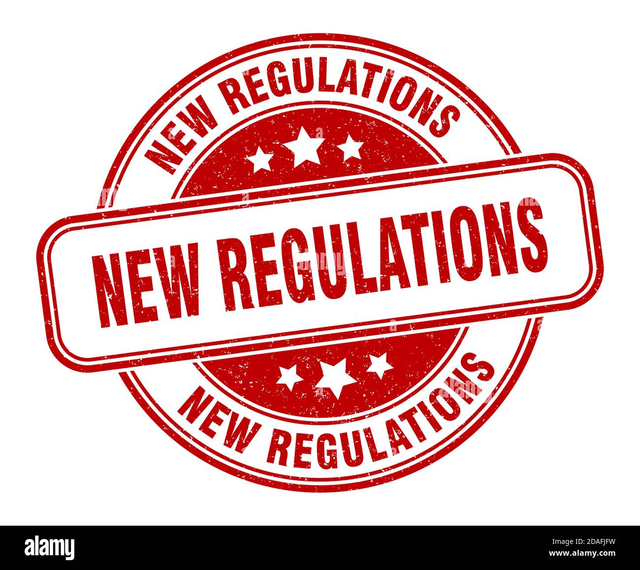 Regulations stamp sign round hi-res stock photography and images - Alamy