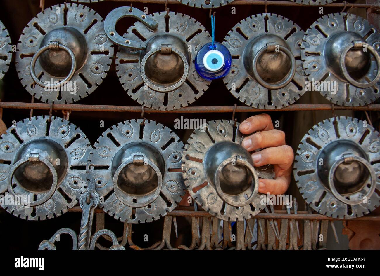 Traditional locksmith shop in safranbolu blacksmith market. Safranbolu ...
