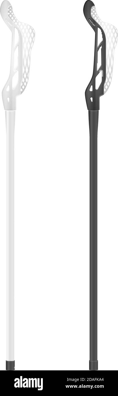 Lacrosse stick on a white background. Vector illustration Stock Vector ...