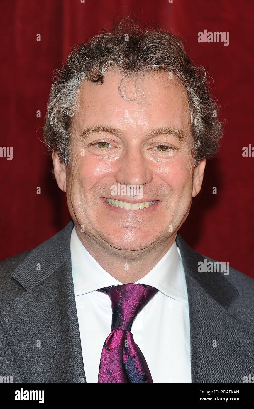 John Middleton attends The British Soap Awards 2012 at the ITV Studios ...