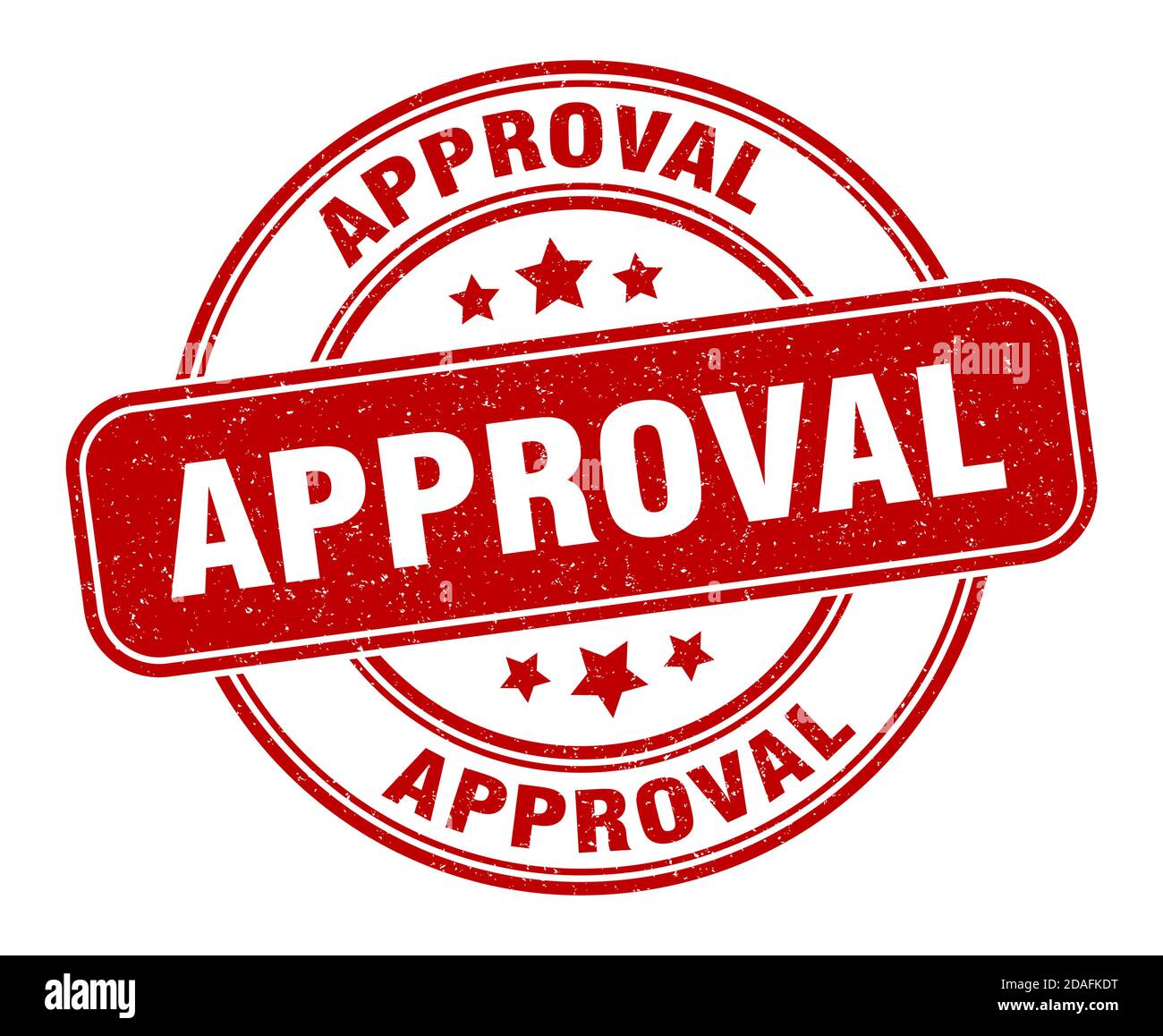 approval stamp. approval sign. round grunge label Stock Vector Image ...