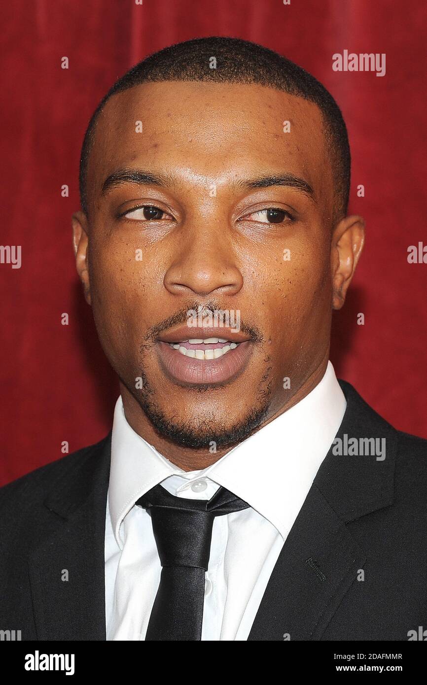 Ashley Walters attends The British Soap Awards 2012 at the ITV Studios ...
