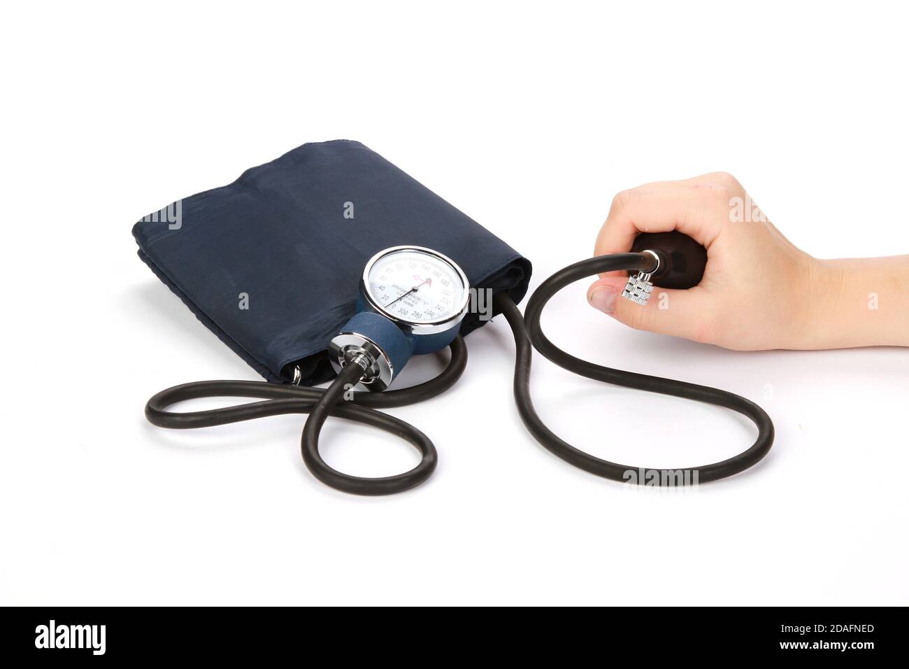 Closeup shot of a person holding a blood measurement tool Stock Photo ...