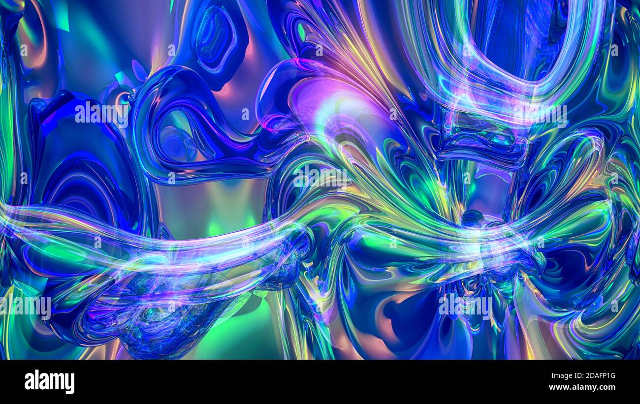 abstract glass color background illustration, 3d render Stock Photo - Alamy