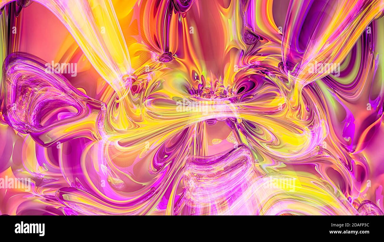 abstract glass color background illustration, 3d render Stock Photo - Alamy