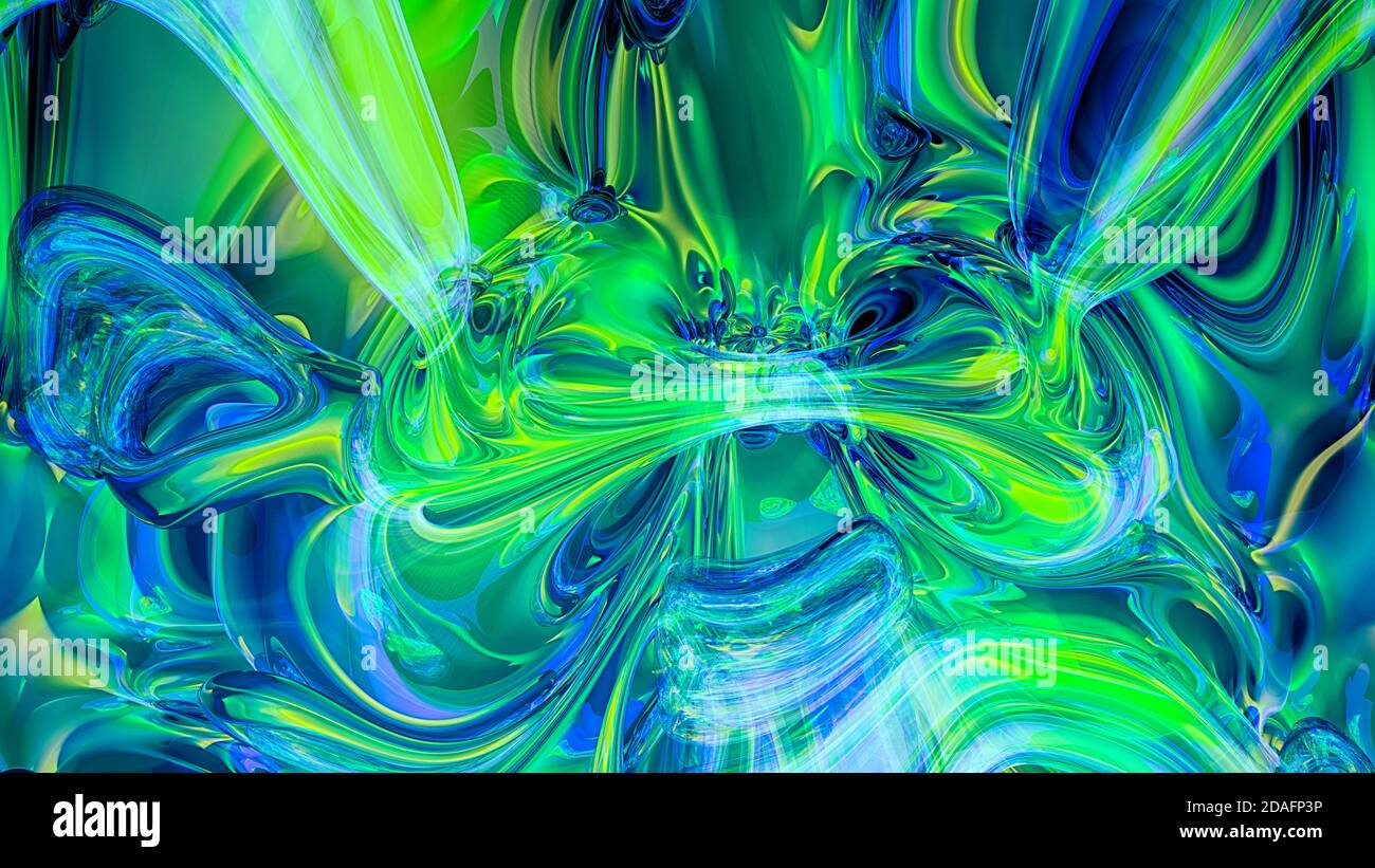 abstract glass color background illustration, 3d render Stock Photo - Alamy