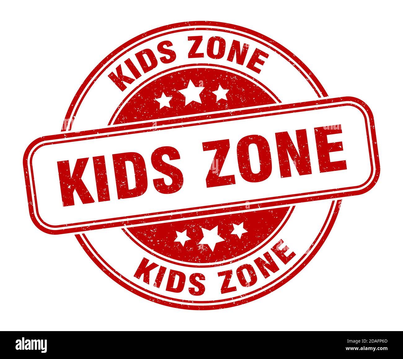 kids zone stamp. kids zone sign. round grunge label Stock Vector Image ...