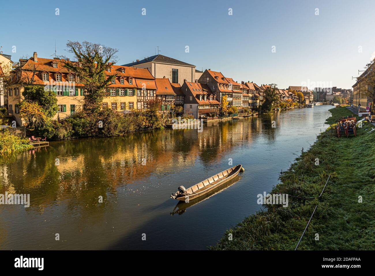Bamberg river boat hi-res stock photography and images - Alamy