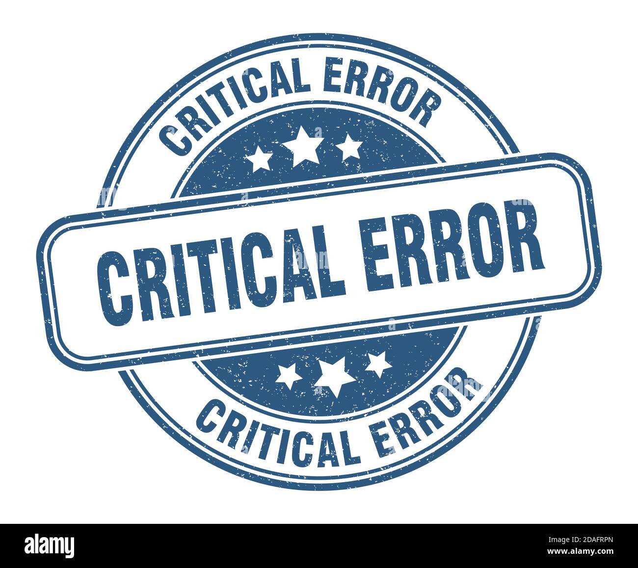 Critical error sign round hi-res stock photography and images - Alamy