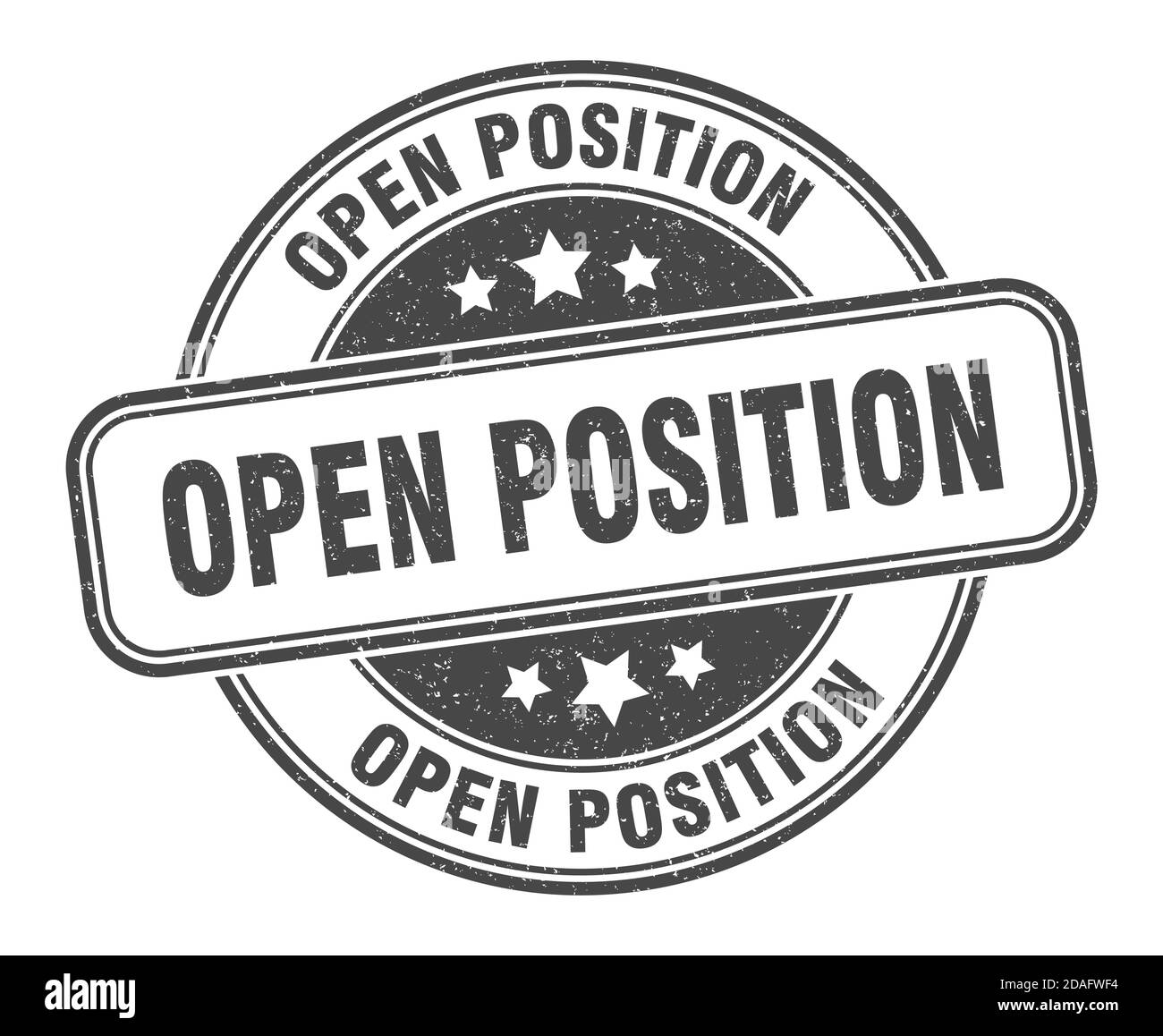 open position stamp. open position sign. round grunge label Stock ...