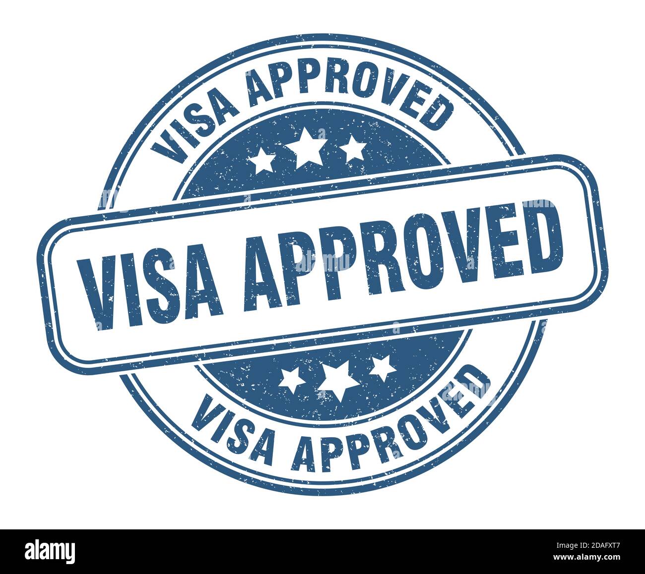 visa approved stamp. visa approved sign. round grunge label Stock ...