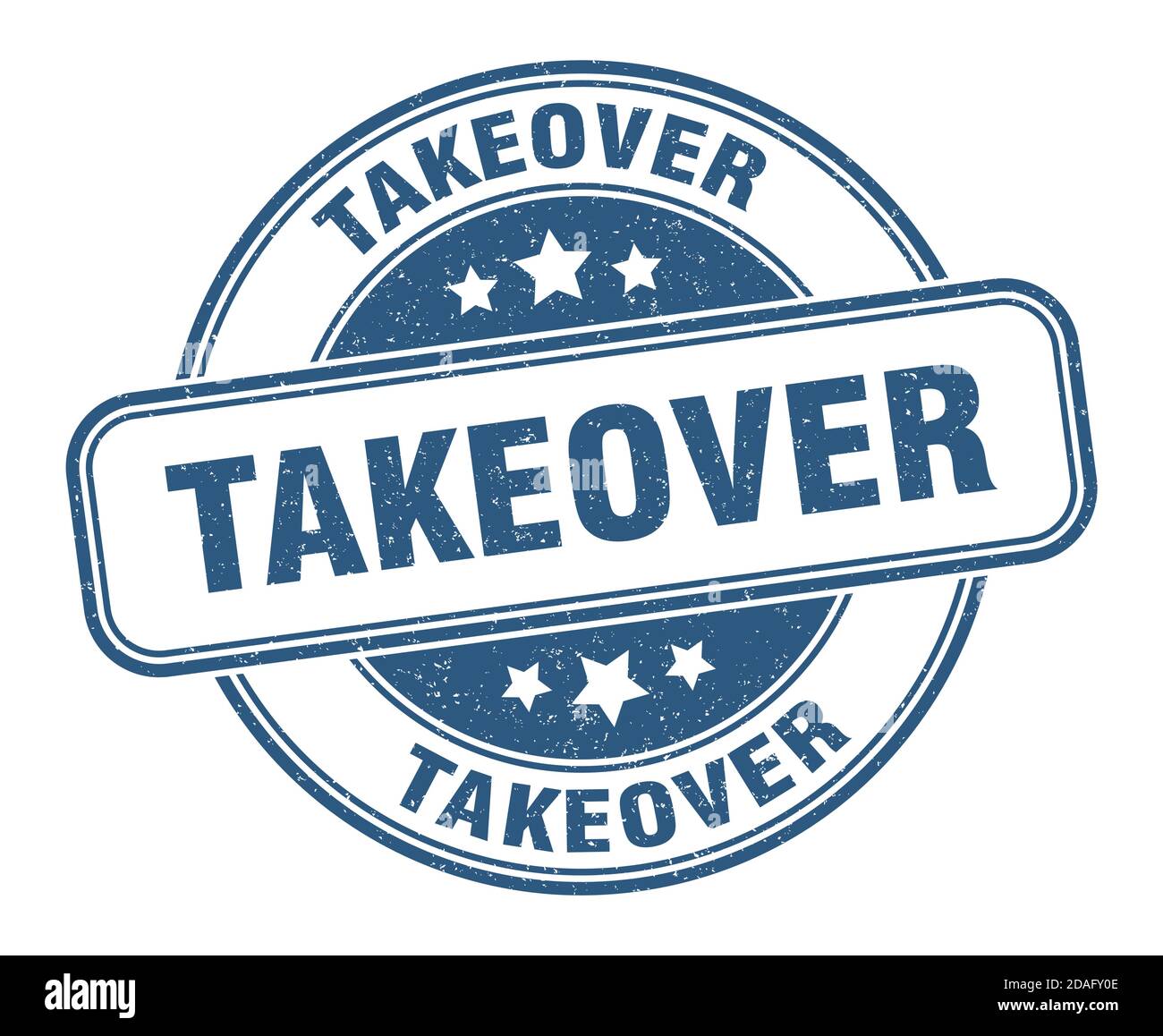takeover stamp. takeover sign. round grunge label Stock Vector Image ...