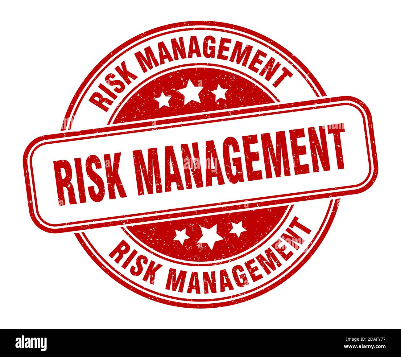 risk management stamp. risk management sign. round grunge label Stock ...