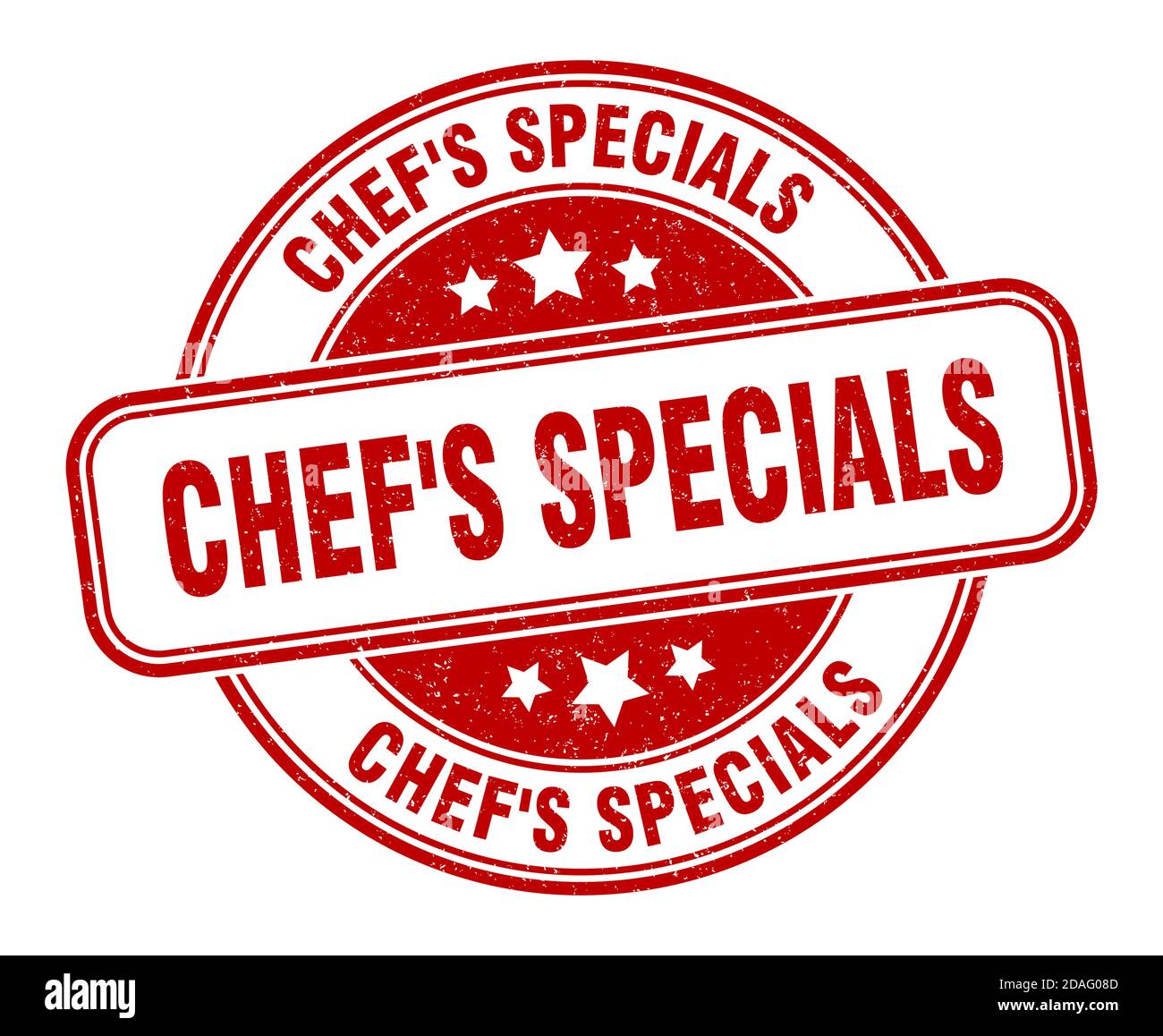 chef's specials stamp. chef's specials sign. round grunge label Stock ...