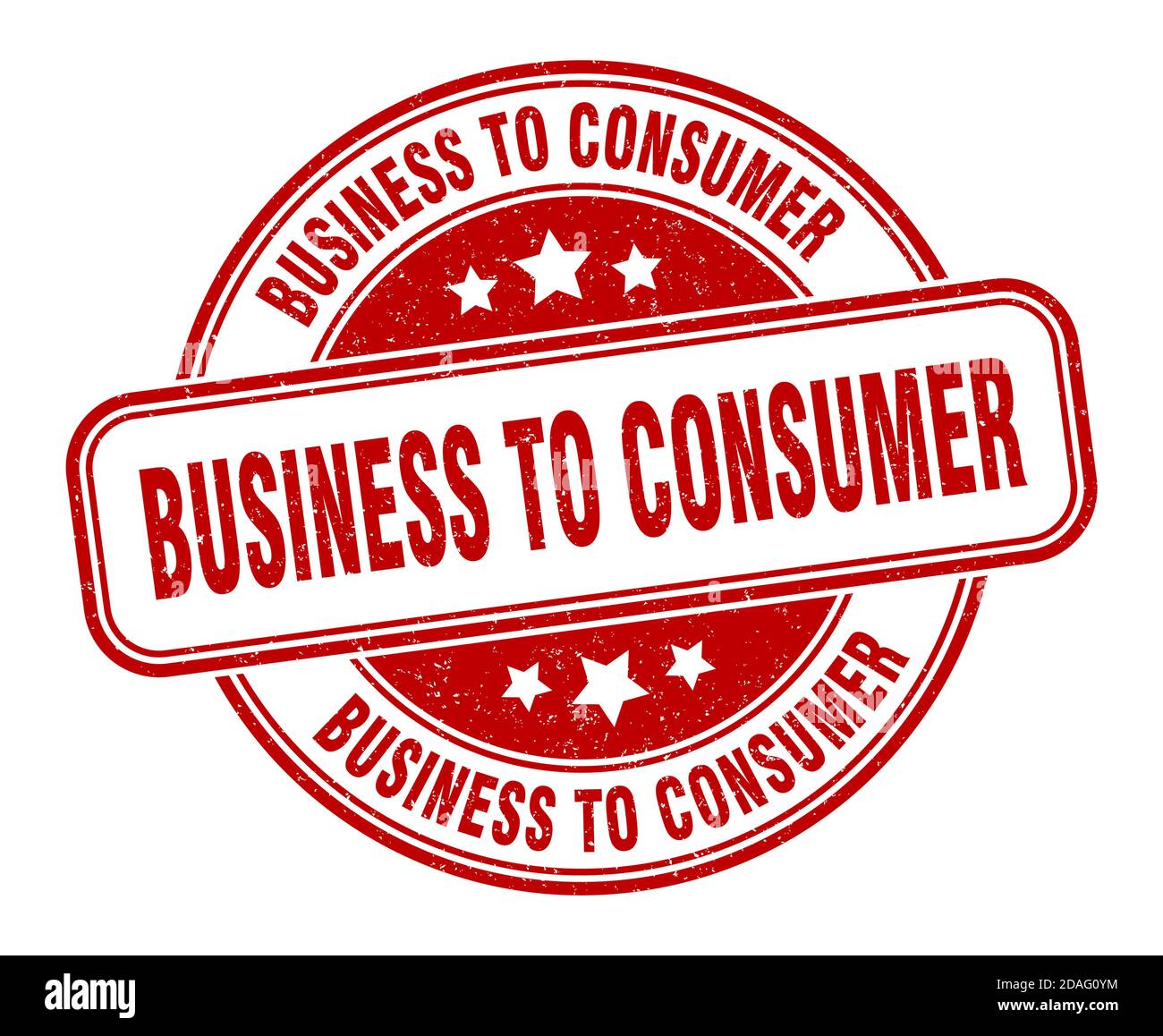 business to consumer stamp. business to consumer sign. round grunge ...