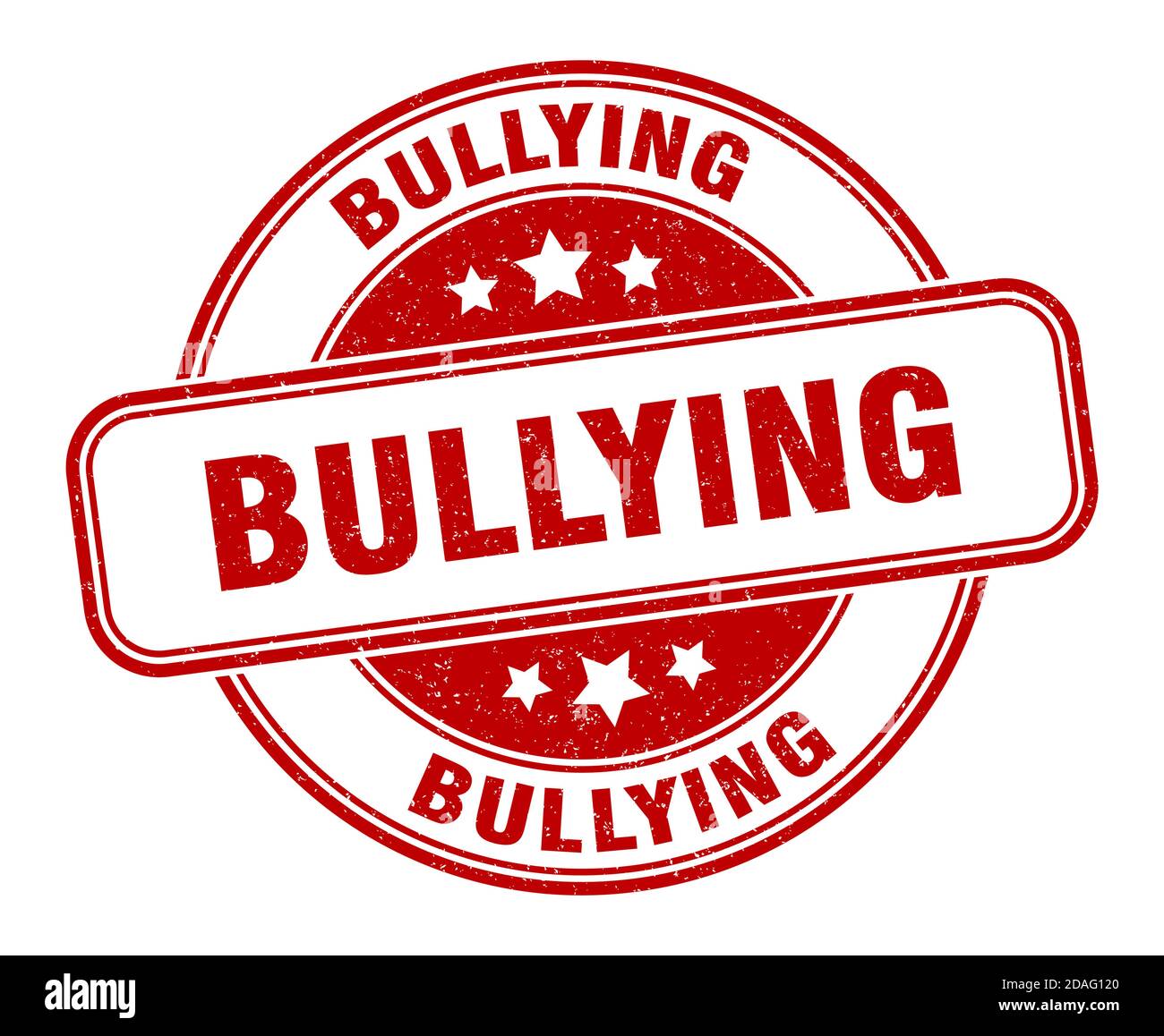bullying stamp. bullying sign. round grunge label Stock Vector Image ...
